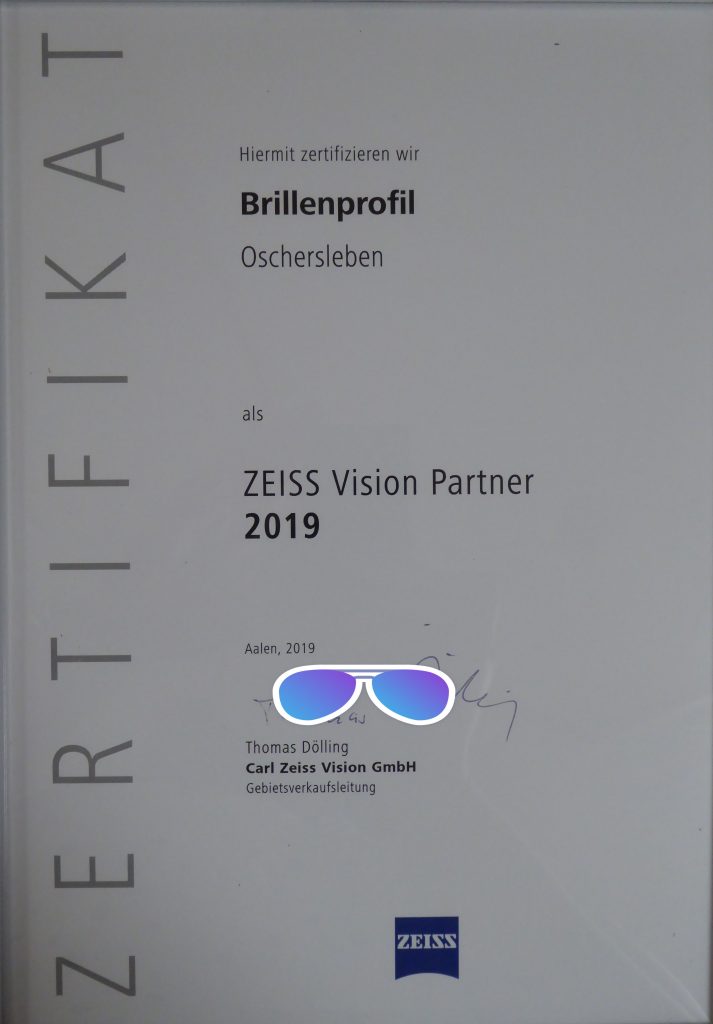 Zeiss Vision Partner | BrillenprofiL